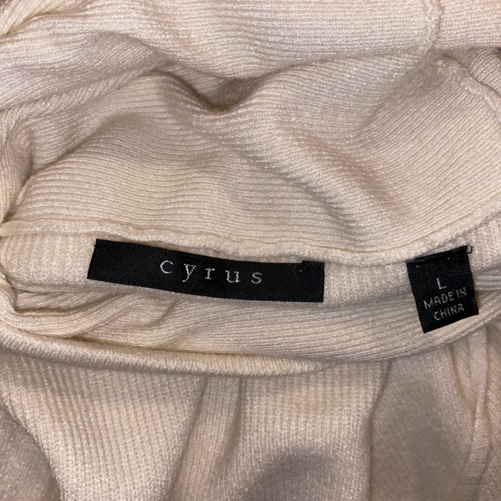 Very Rare Cyrus Cream High Neck Sweater - Gem